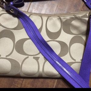 Coach | Bags | Coach Classic Logo Monogram Crossbody | Poshmark